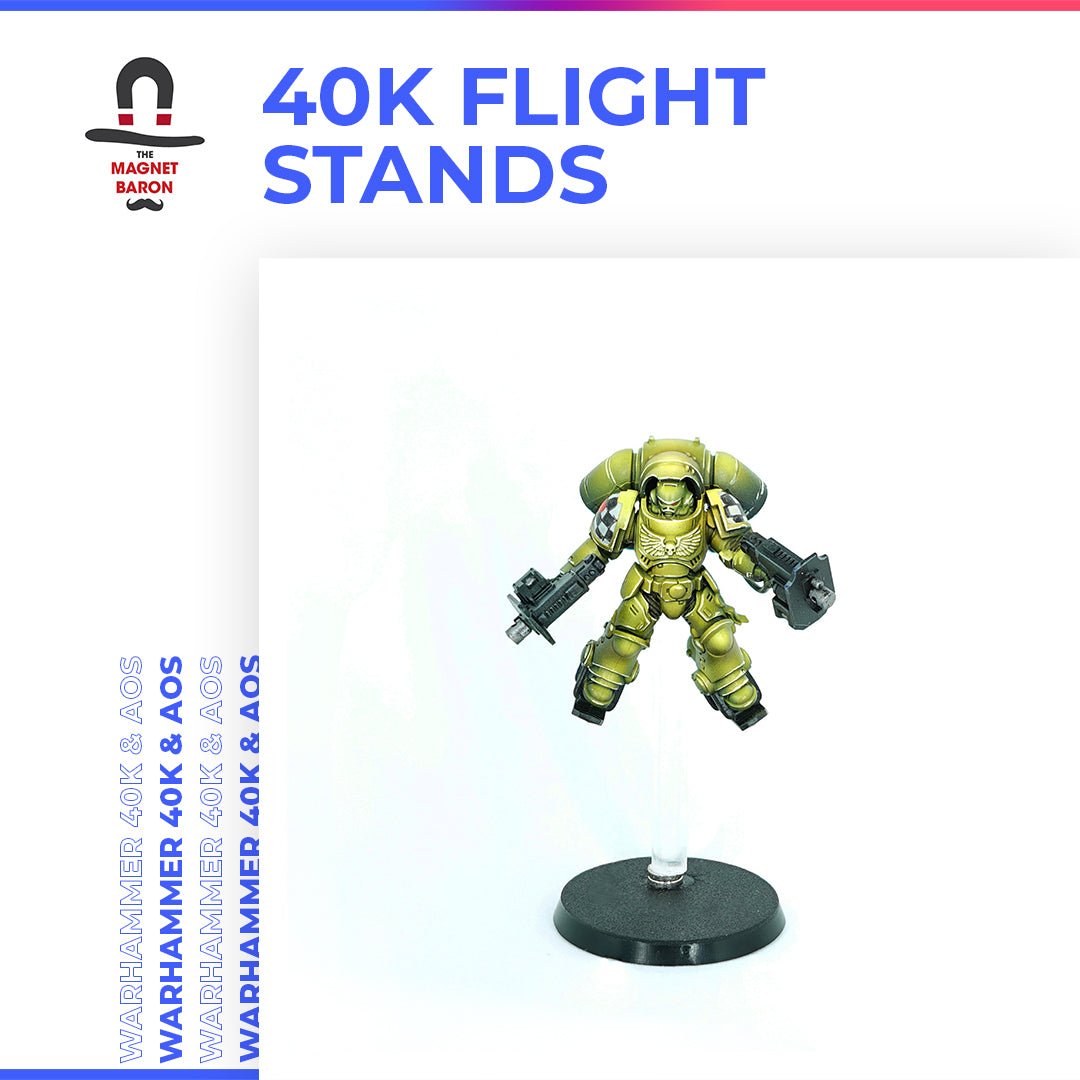 Warhammer 40K Flight Stands — Magnetic Lucite, Won't Snap | MB – Magnet ...