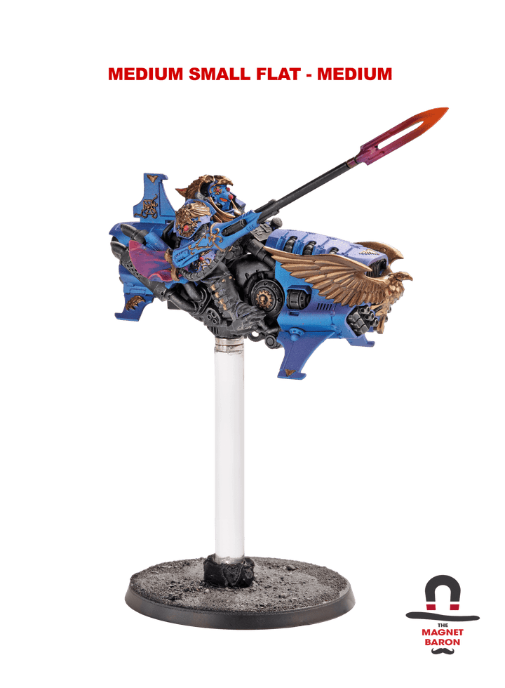 Magnetic Flight Stands for Warhammer 40K - Lucite | Magnet Baron