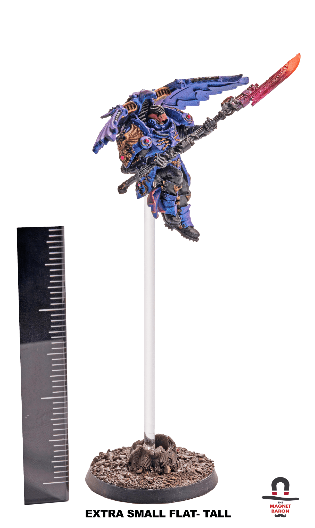 Magnetic Flight Stands for Warhammer 40K - Lucite | Magnet Baron