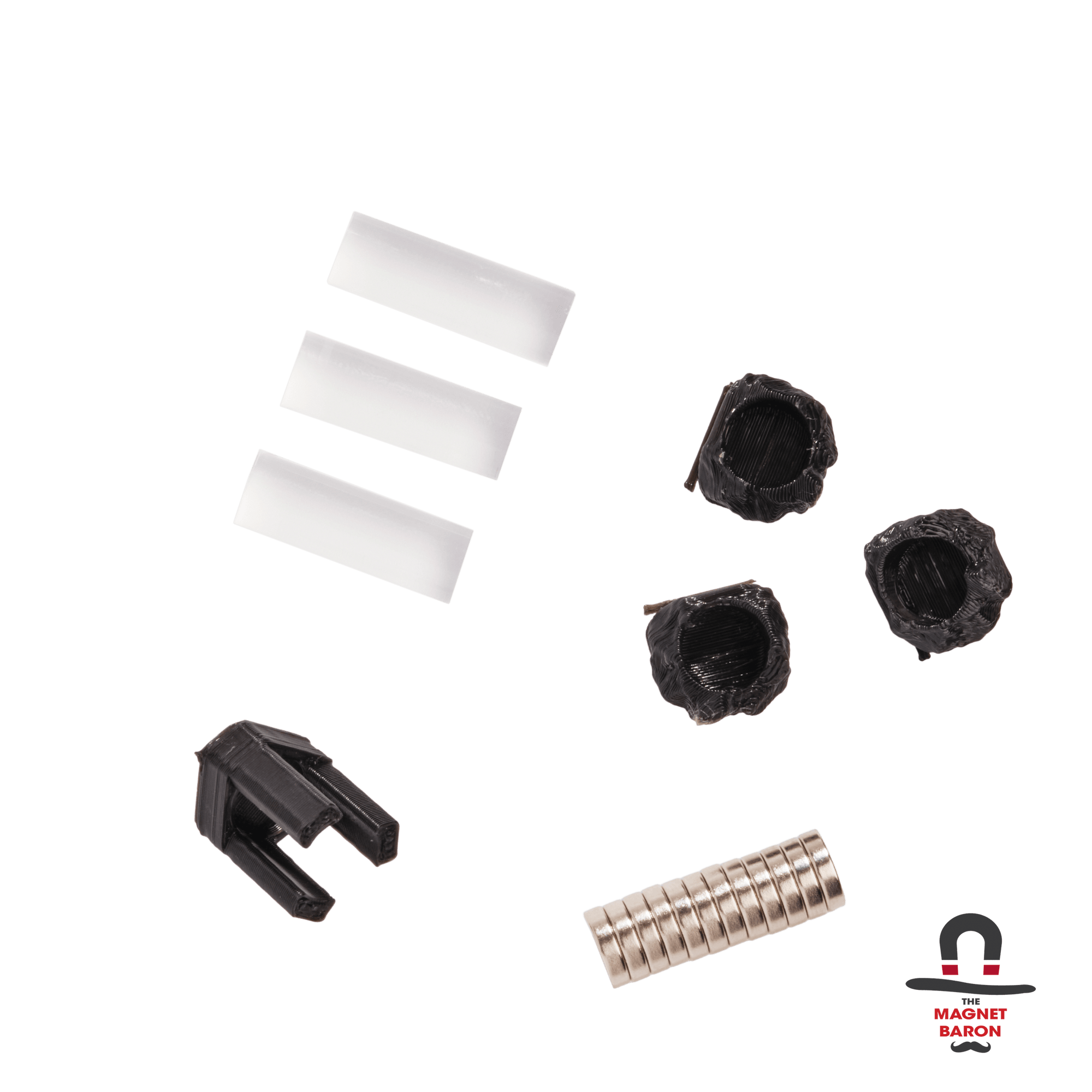 3 Sets Small Flat Magnetic Flight Stands – Magnet Baron LLC