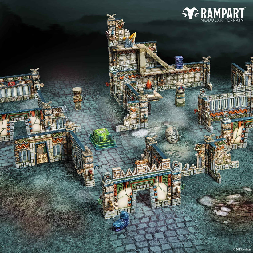 Kazumi Temple - Rampart Magnetic Modular Terrain – Magnet Baron